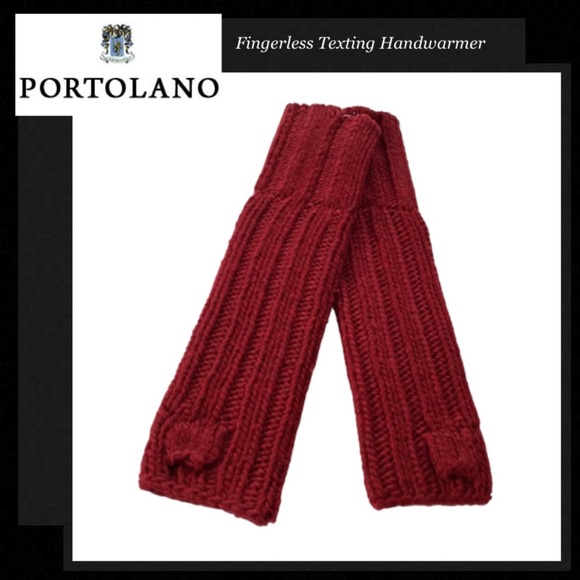 Portolano | Accessories | Portolano Classic Burgundy Red Arm Warmers ...